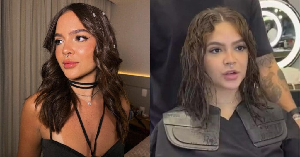 Mel Maia revela novo corte de cabelo durante transição capilar; confira ...